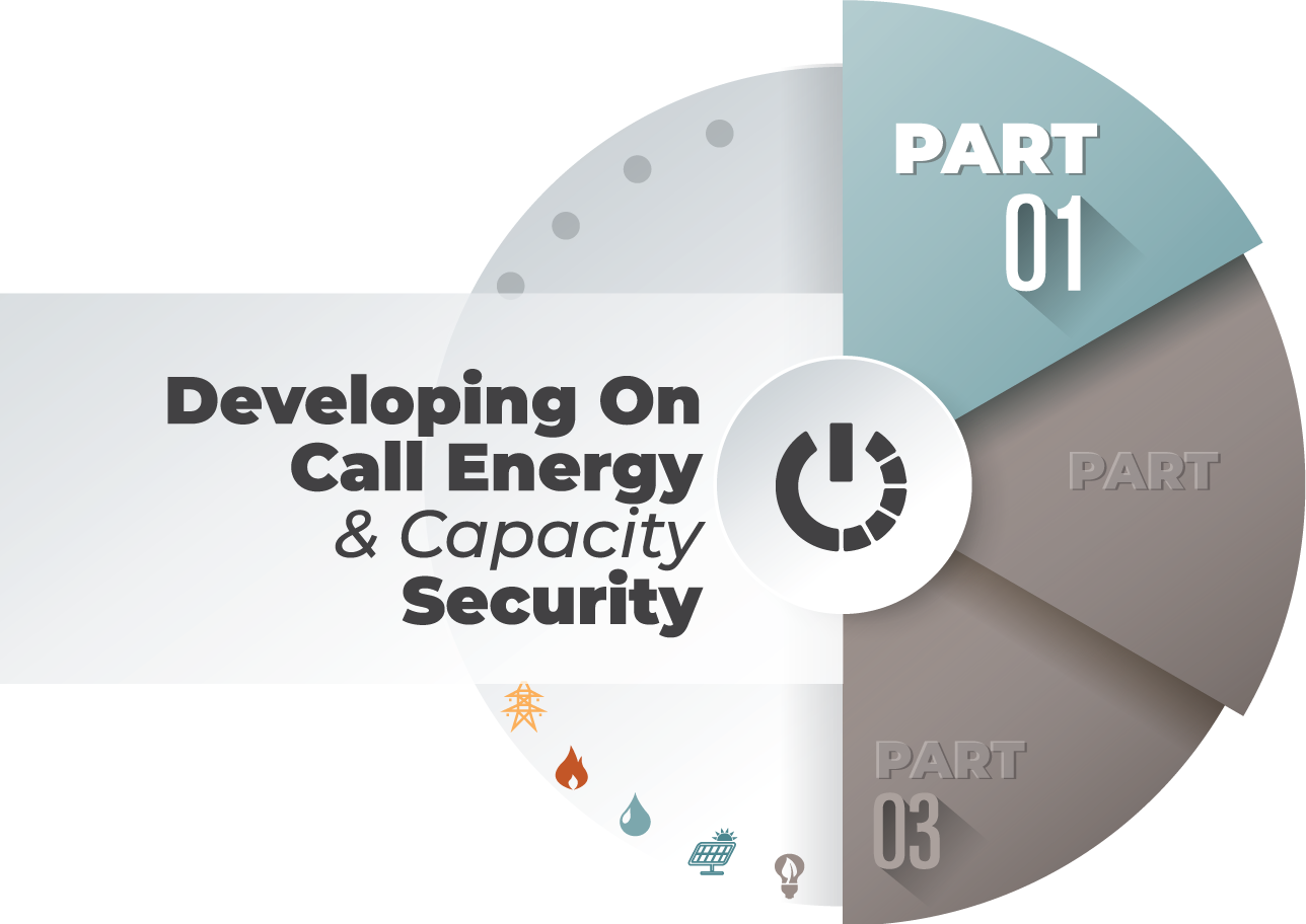 Developing On Call Energy & Capacity Security - Part 1